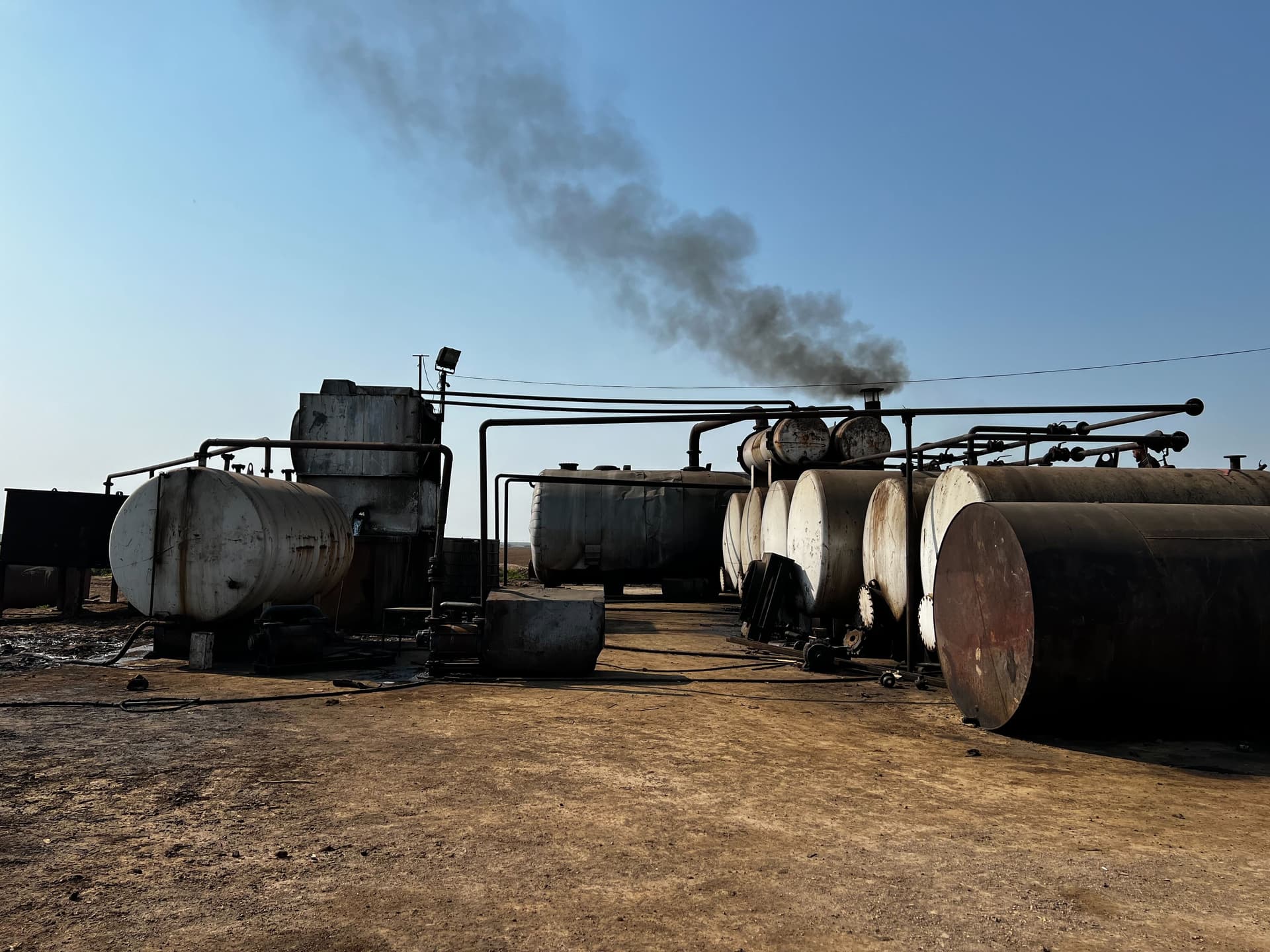 Oil refineries in northeastern Syria are sickening people and polluting ...