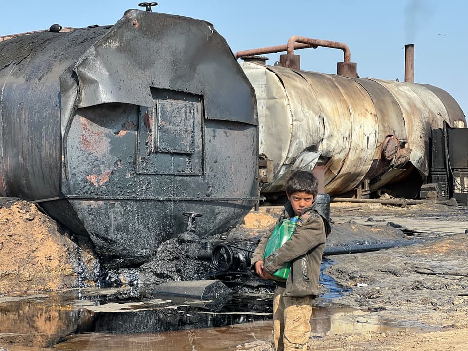 Oil refineries in northeastern Syria are sickening people and polluting ...